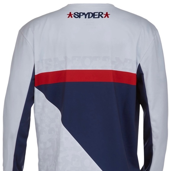 Spyder | Shirts | Spyder Mens Usa Olympics Snow Long Sleeve Jersey Crew ...